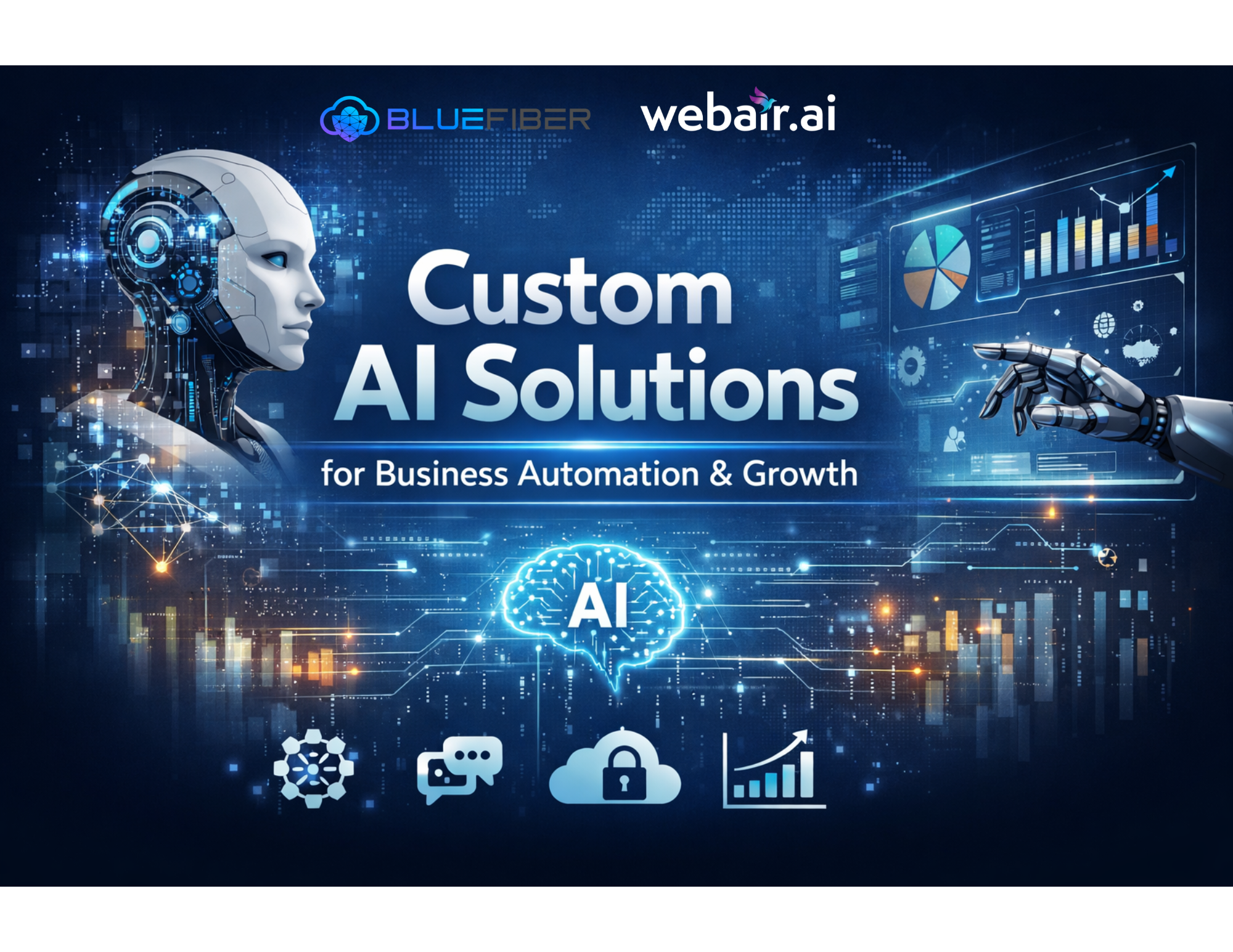 Custom AI Solutions for Business - Bluefiber